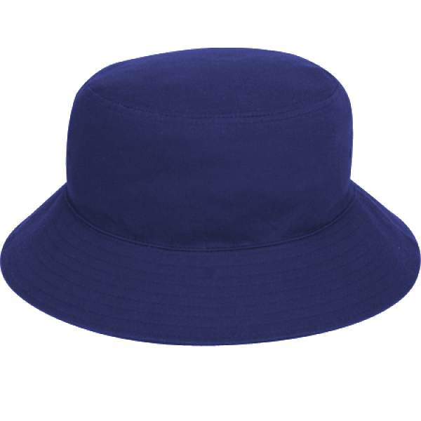 Big Size (61-64cm) Blue Bucket Hat (Adjustable Sweatband)